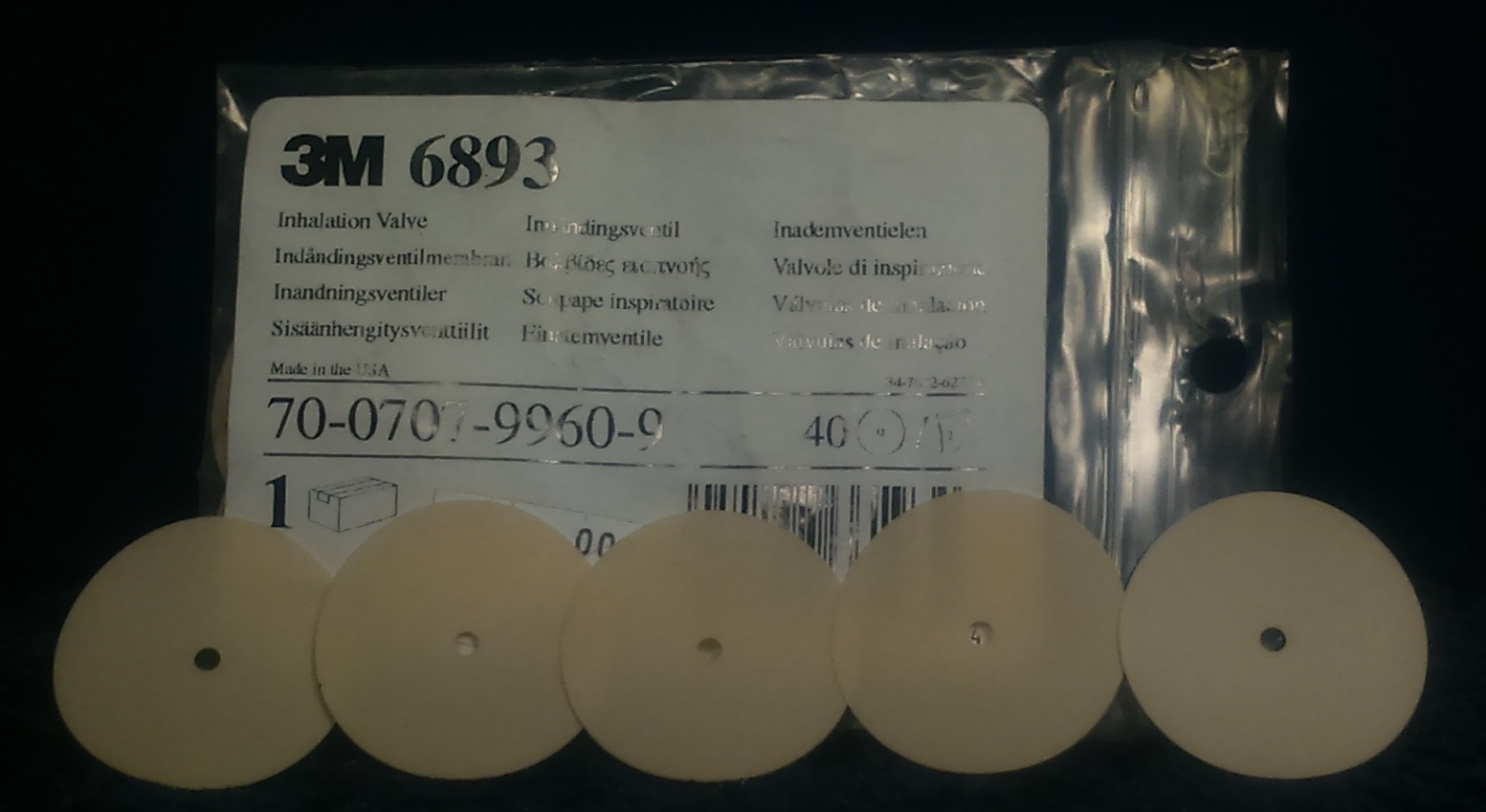 Inhalation Valve (3M) - Factor O Ltd